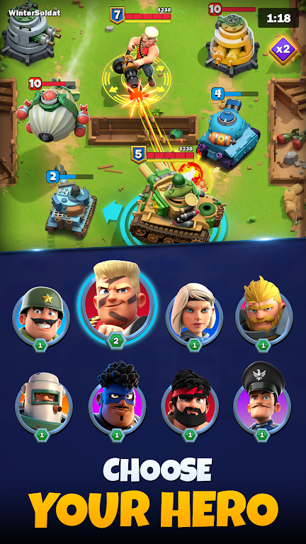 War Alliance - PvP Royale Mod Apk v1.123.1421(Speed Hack/No Ads) Download