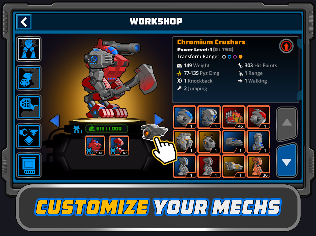 Super Mechs Mod Apk v7.628.4(Unlimited Resources) Download