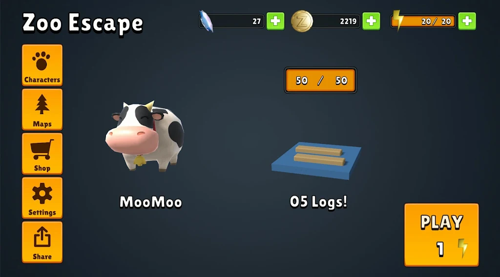 Zoo Escape Mod Apk v0.1(Unlimited Resources) Download