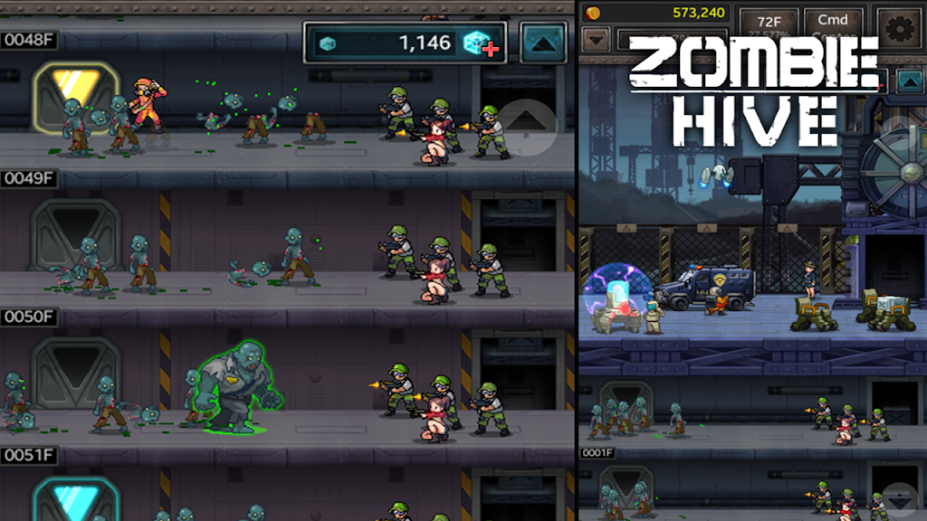 Zombie Hive Mod Apk v3.4.5(Unlimited Resources) Download