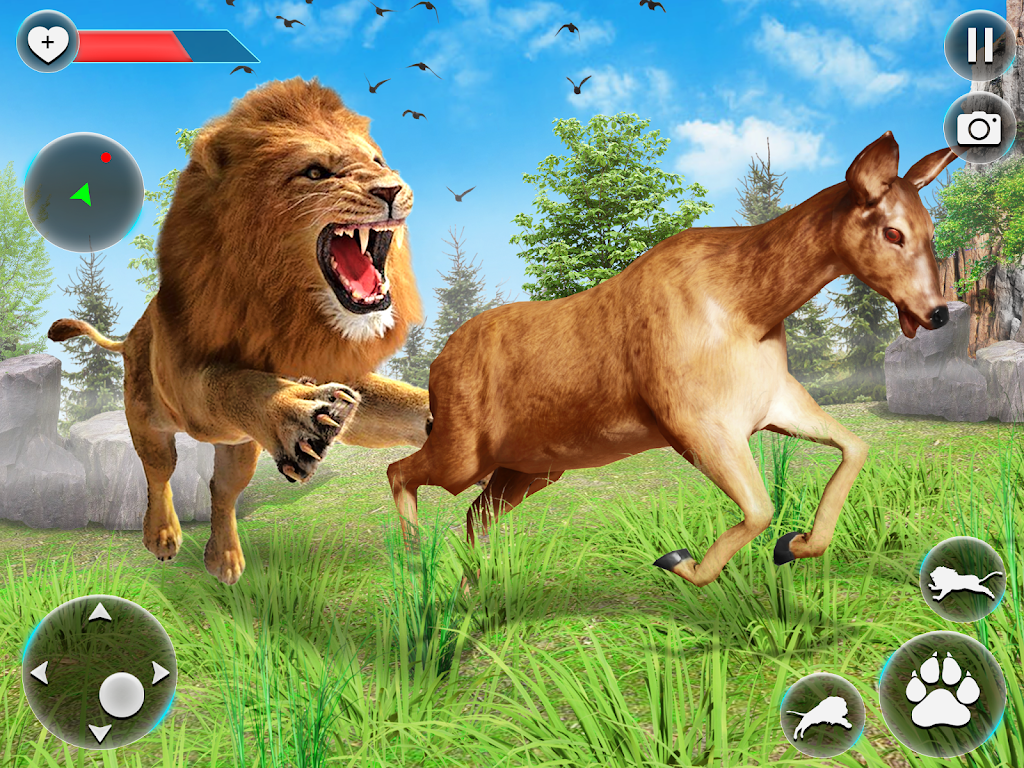 Wild Lion Animal Survival Game Mod Apk v1.4(Unlimited Resources) Download
