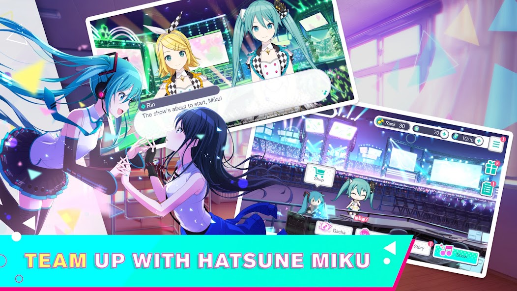 HATSUNE MIKU: COLORFUL STAGE! Mod Apk v4.1.0(No Ads/Speed Hack) Download