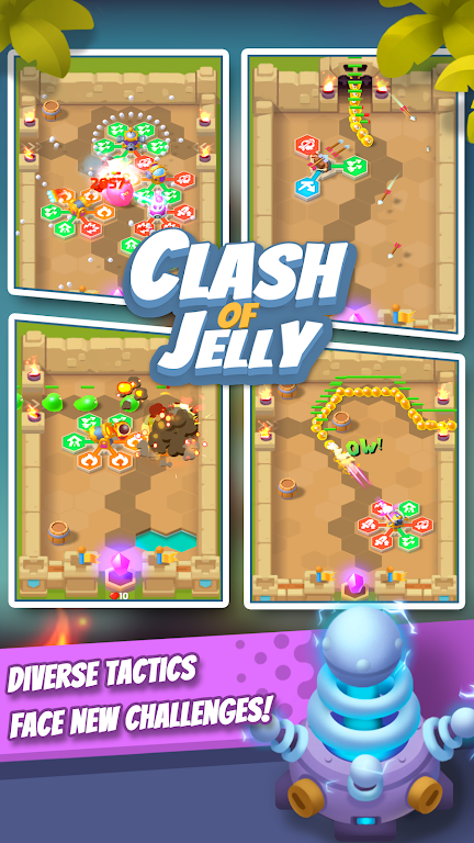 Clash of Jelly Mod Apk v1.0.15(Unlimited Resources) Download