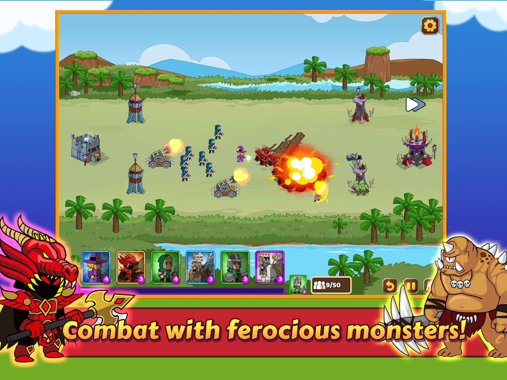 Lanuna Defense Kingdom Wars Mod Apk v1.0.0(Unlimited Resources) Download