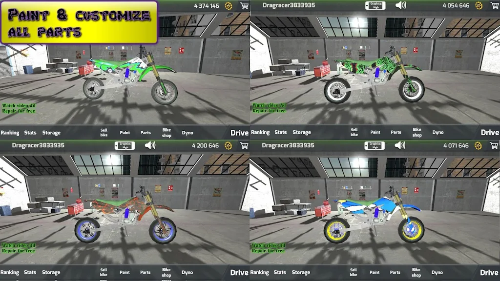 Motorbike Drag Racing Mod Apk v11(Unlimited Resources) Download
