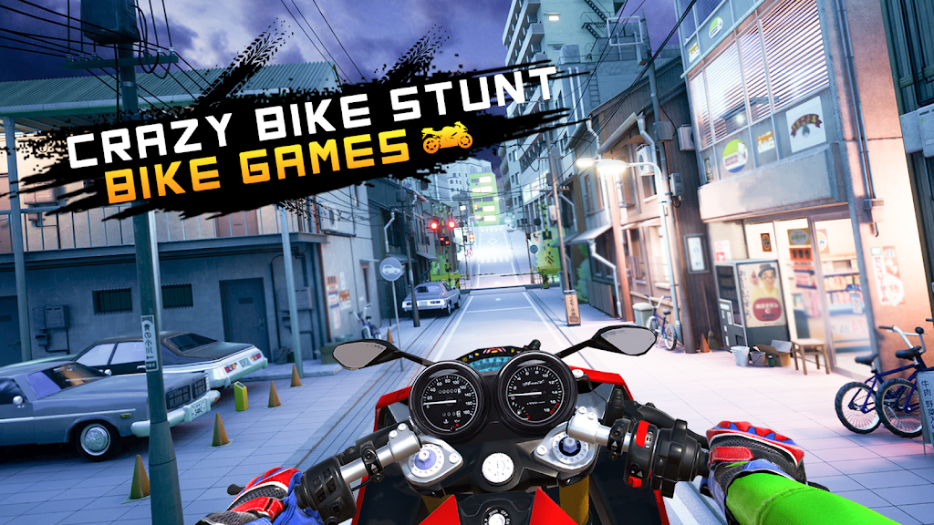 Bike Stunt 3d Motorcycle Games Mod Apk v2.5(Speed Hack/No Ads) Download