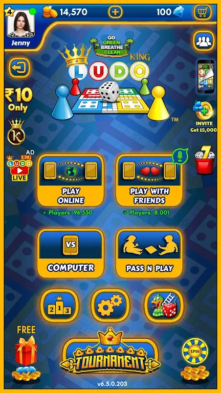 Ludo King Mod Apk v9.8.0.366(No Ads Free Rewards) Download