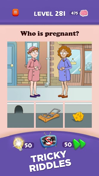 Riddle Test: Brain Teaser Game Mod Apk v2.0.9(No Ads/Speed Hack) Download