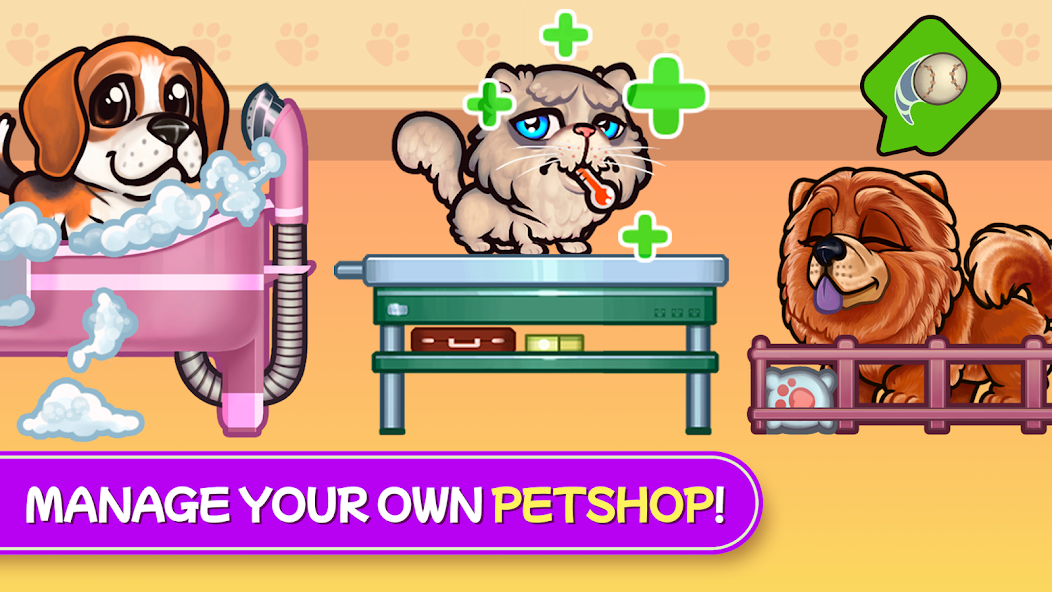 Pet Shop Fever: Animal Hotel Mod Apk v2.5.1(No Ads) Download