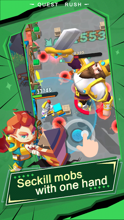 Quest Rush! Mod Apk v1.1.4(Free Shopping/No Cost) Download