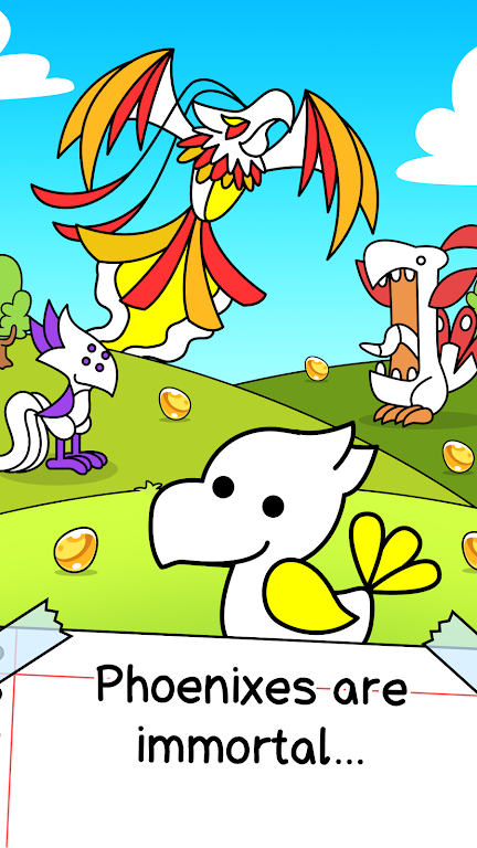 Phoenix Evolution Idle Merge Mod Apk v1.0.9(Unlimited Resources) Download