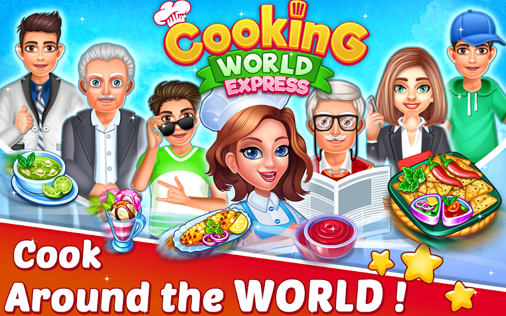 Cooking World Cooking Games Mod Apk v1.0.4(Unlimited Resources) Download