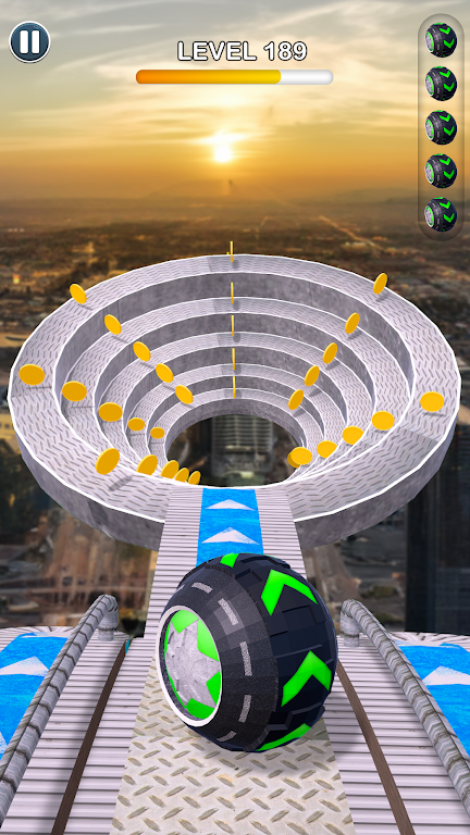 Rolling Ball Sky Escape Mod Apk v1.39(Unlimited Resources) Download