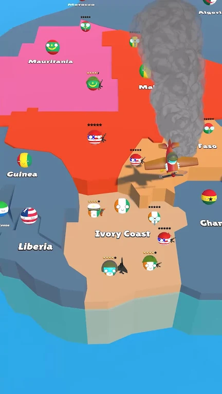 Country balls Idle War 3D Mod Apk v1.0.0(Unlimited Resources) Download