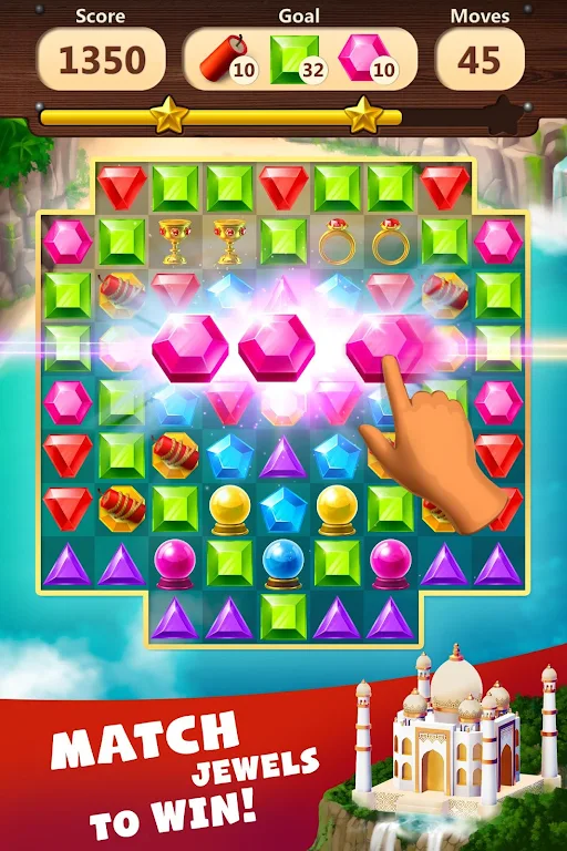 Jewels Planet Match 3 Puzzle Mod Apk v1.4.6.5(Unlimited Resources) Download