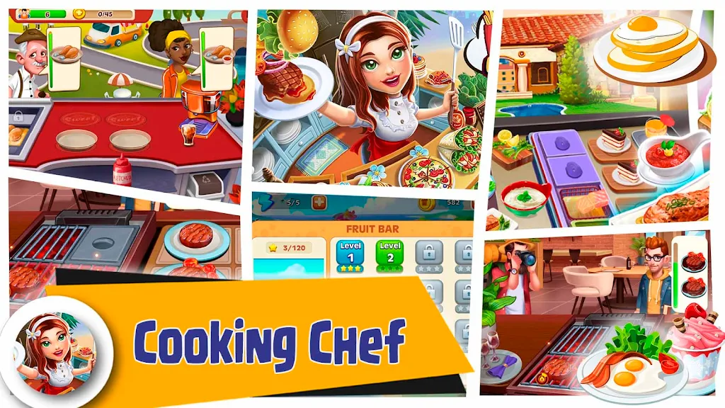 Crazy Cooking Chef Food Craze Mod Apk v24.0(Unlimited Resources) Download