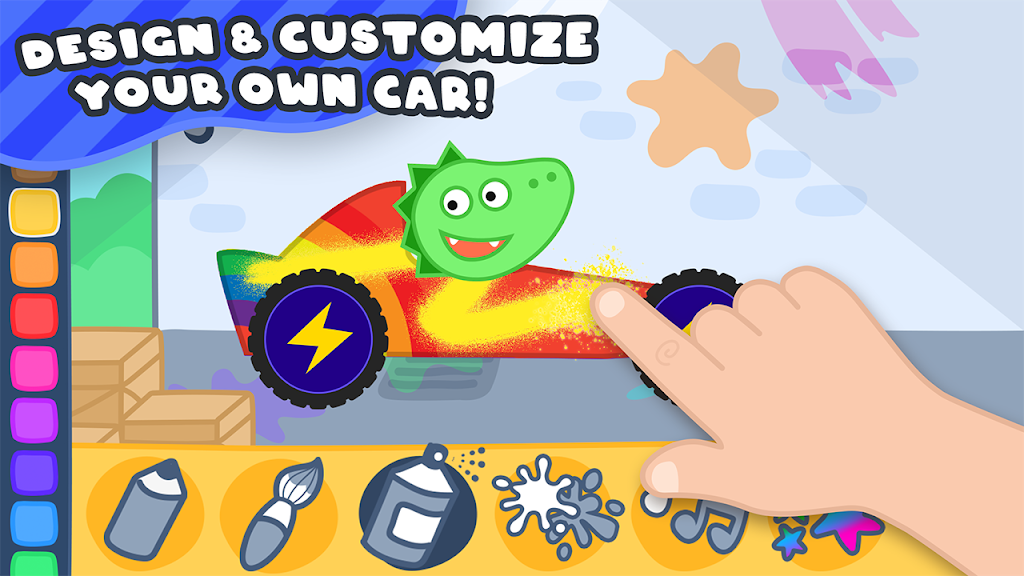 Racing Cars for kids Mod Apk v9.2(Unlimited Resources) Download