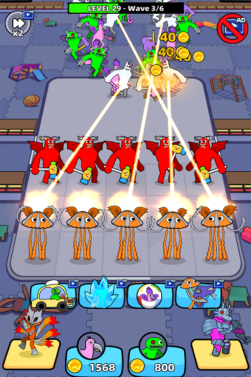 Merge Defense Monster Fusion Mod Apk v1.8(No Ads Free Rewards) Download