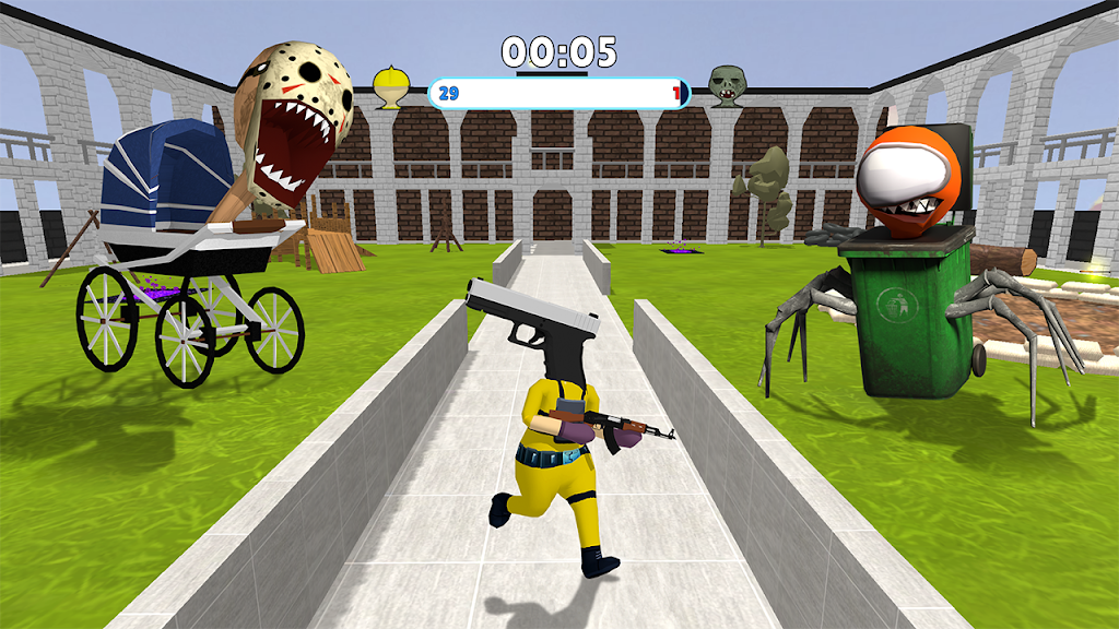 Camera Man vs Toilet Head TPS Mod Apk v1.0.2(No Ads Free Rewards) Download