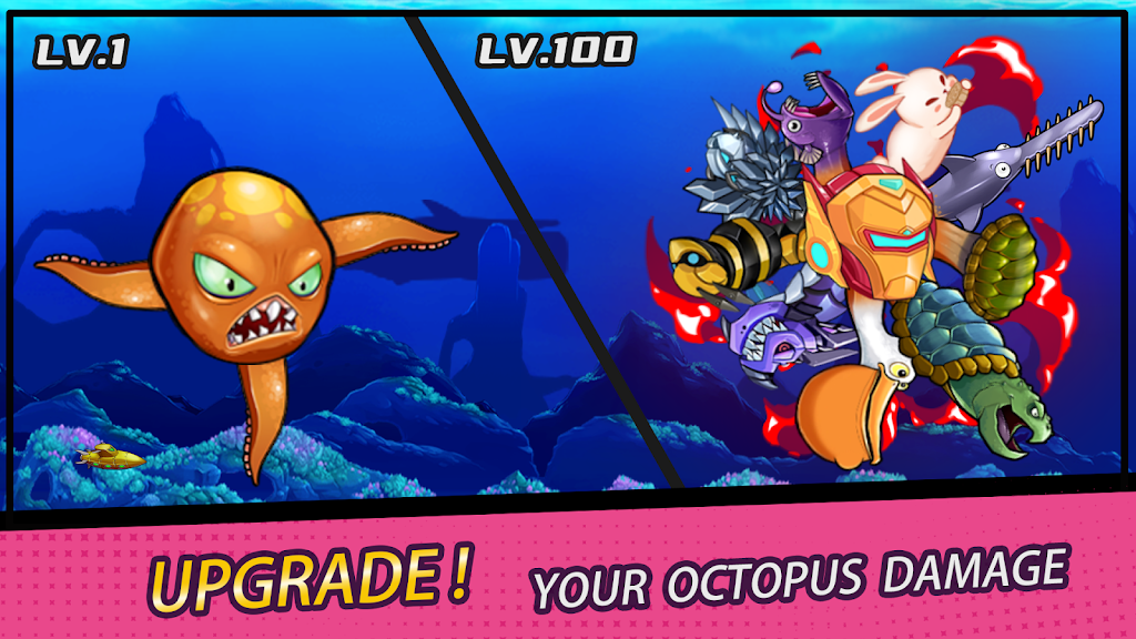 Crazy Octopus Mod Apk v5.1(No Ads Free Rewards) Download