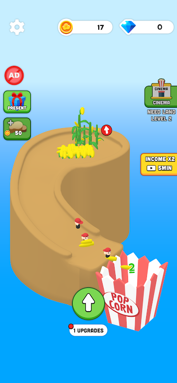 Popcorn Inc Mod Apk v1.4.4(Speed Hack/No Ads) Download