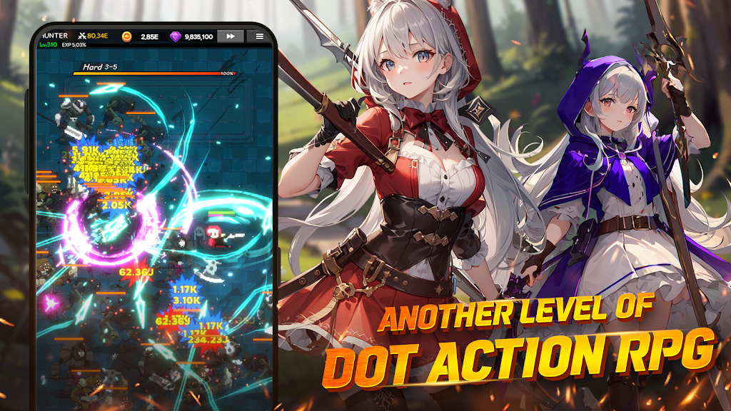 Pixel Hunter Idle Mod Apk v7.0(Speed Hack/No Ads) Download