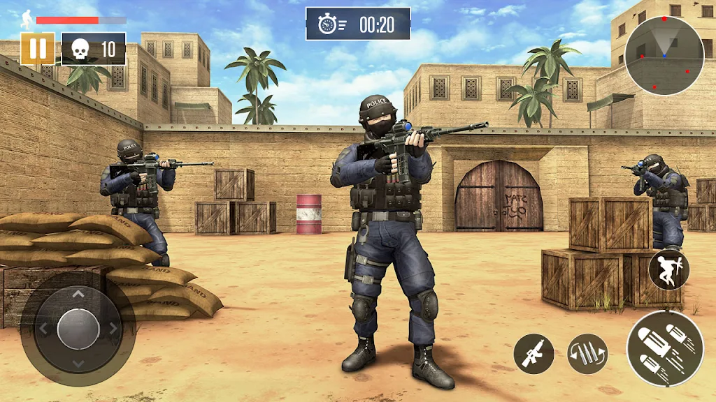 FPS Commando Shooting Games Mod Apk v13.4.2(Speed Hack/No Ads) Download