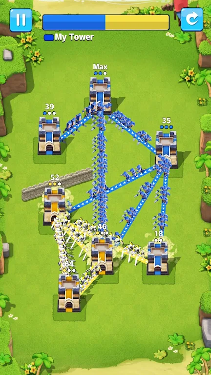 Conquer the Kingdom: Tower War Mod Apk v1.311(Speed Hack/No Ads) Download