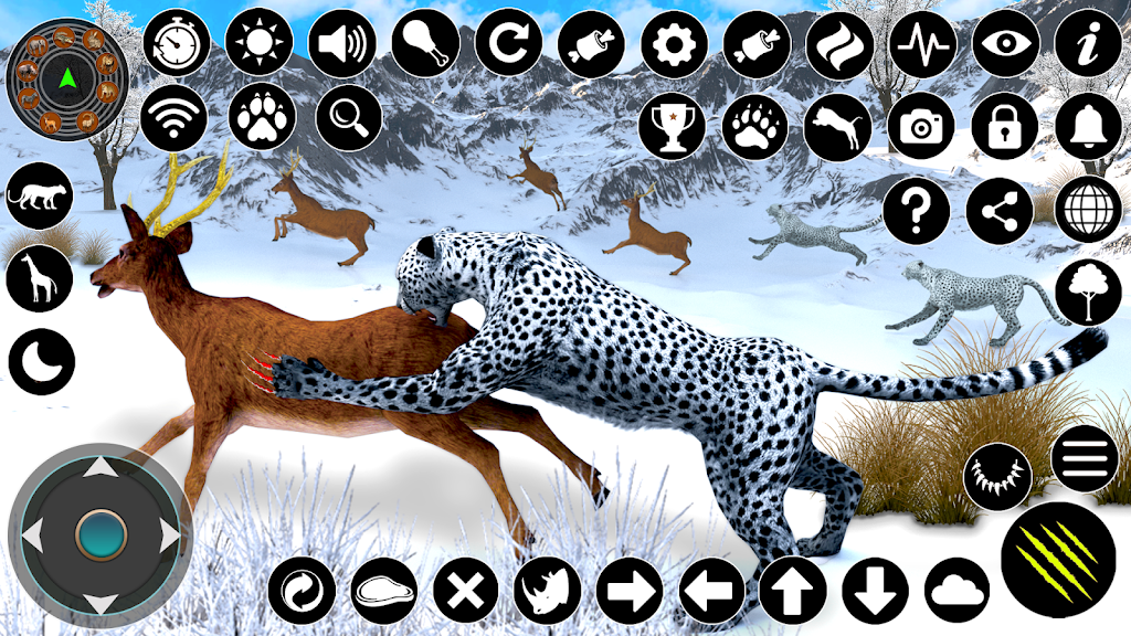 Wild Snow Leopard Simulator Mod Apk v2.8(Speed Hack/No Ads) Download