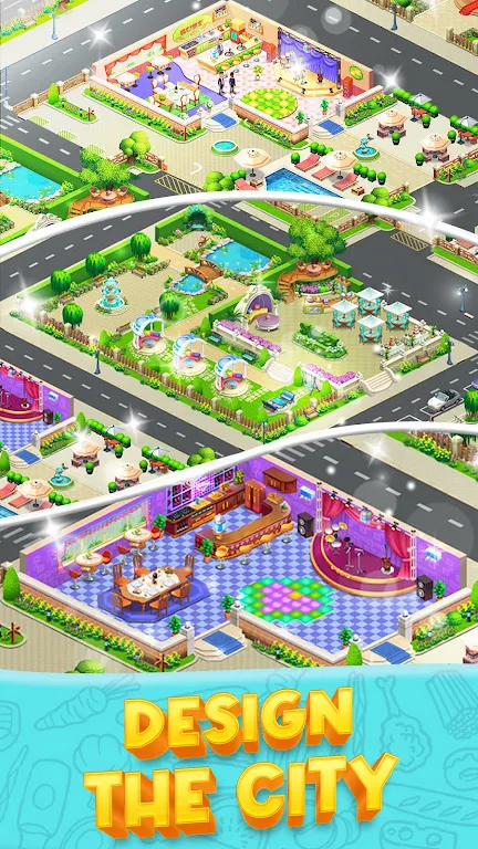 Merge Cafe - Restaurant decor Mod Apk v2.1.34(No Ads) Download