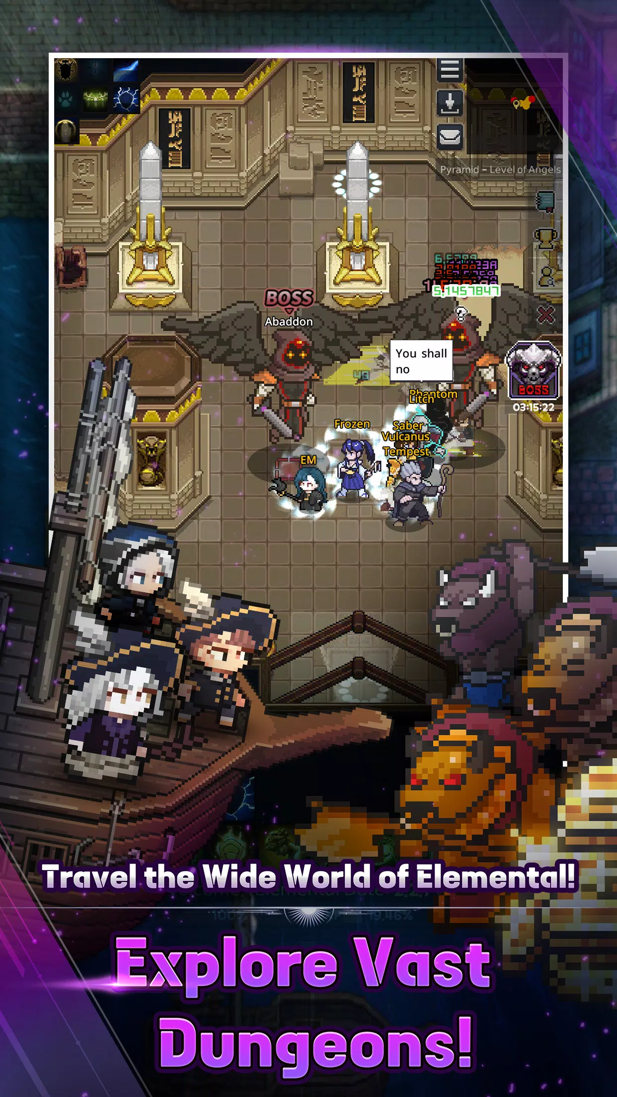 Elemental: 2D MMORPG Mod Apk v150.2(Speed Hack/No Ads) Download