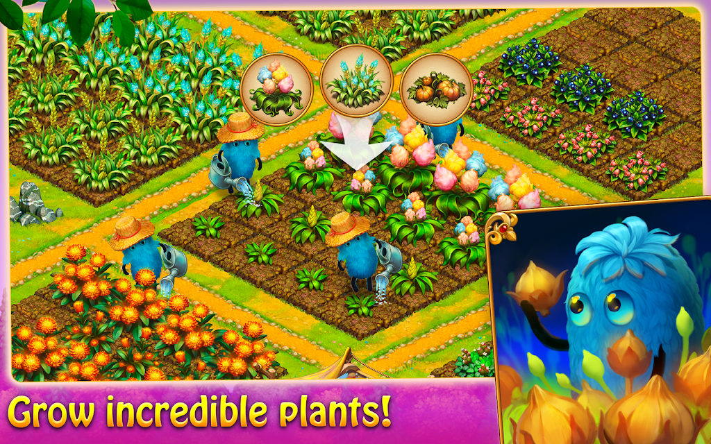 Charm Farm Village Games Mod Apk v1.176.7(Speed Hack) Download