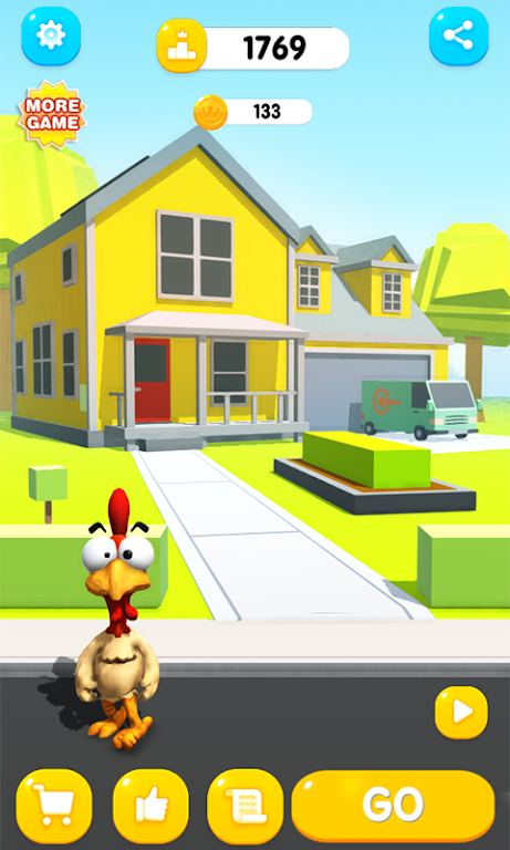 Chick Run Mod Apk v1.3.5(Unlimited Resources/No Ads) Download