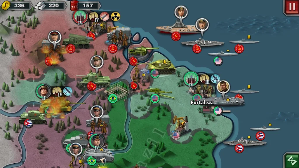 World Conqueror 3 WW2 Strategy Mod Apk v1.8.4(No Ads) Download