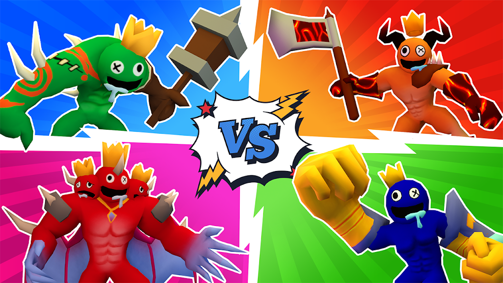 Merge Fusion Rainbow Friends Mod Apk v2.1(Unlimited Resources) Download