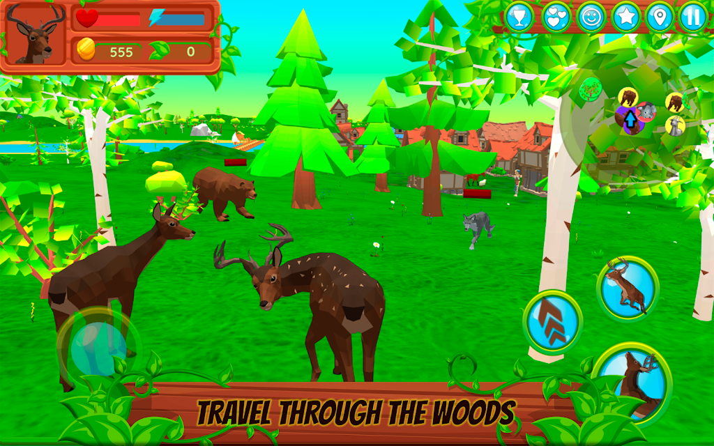 Deer Simulator Animal Family Mod Apk v1.184(Speed Hack/No Ads) Download