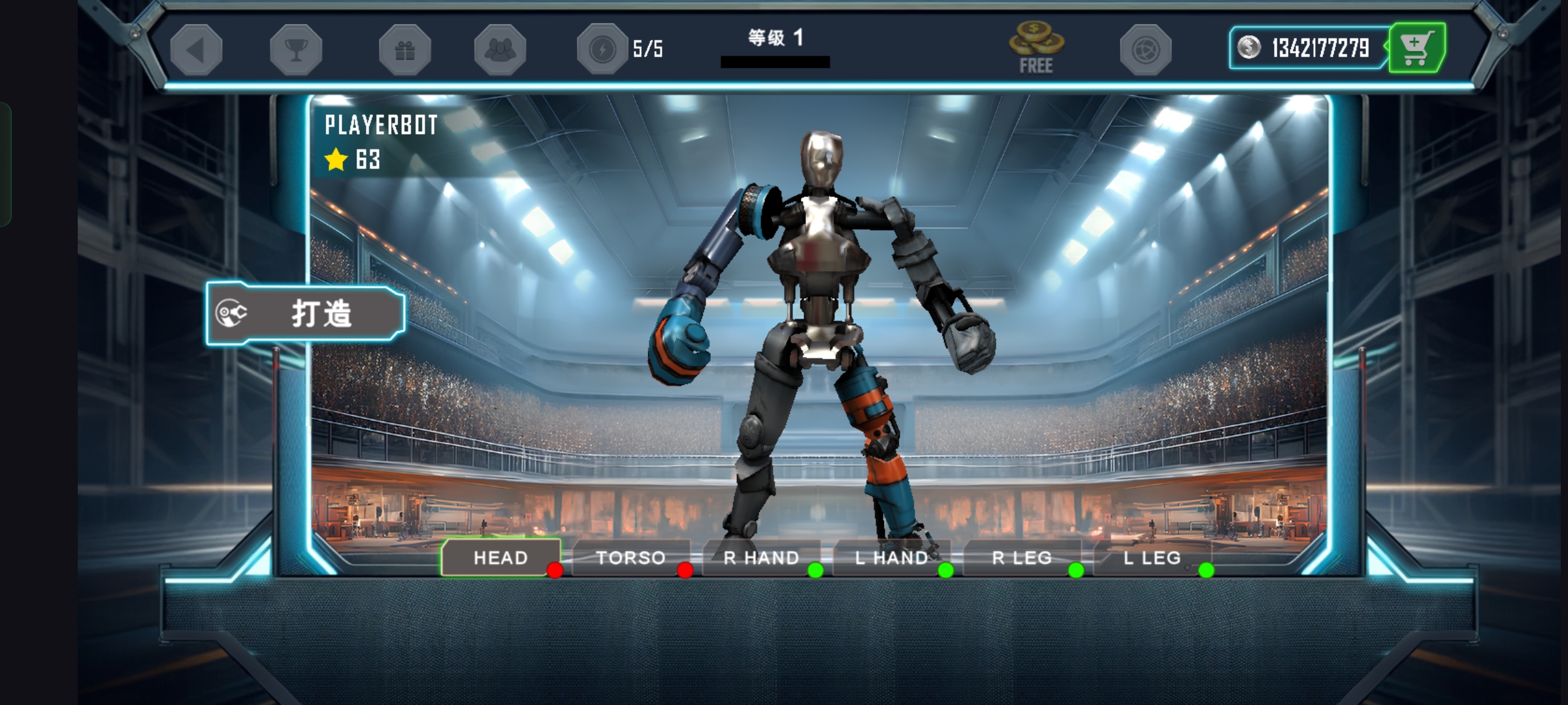 Real Steel Boxing Champions Mod Apk v77.77.105(Unlimited Resources ...